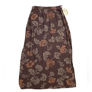 b moss | Skirts | Vintage B Moss Floral Skirt Size 2 Nwt | Poshmark
